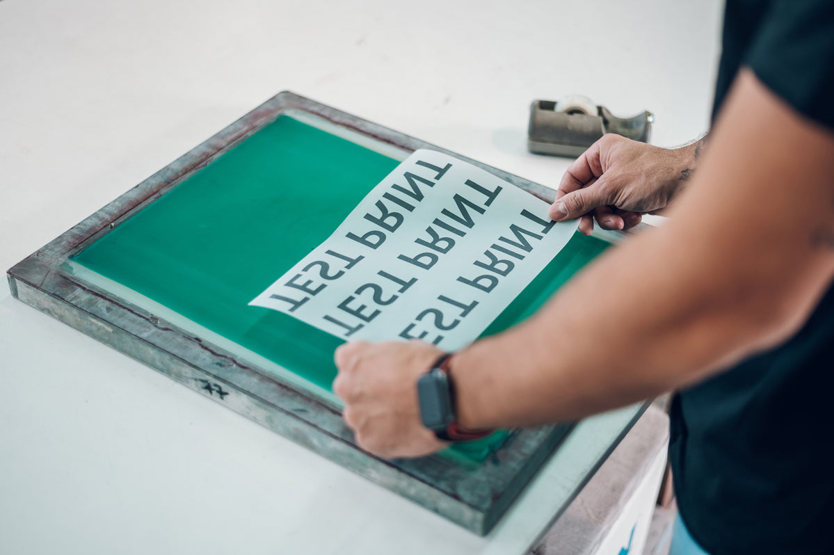 How do you make screens for screen printing? | Stefanik Design Co